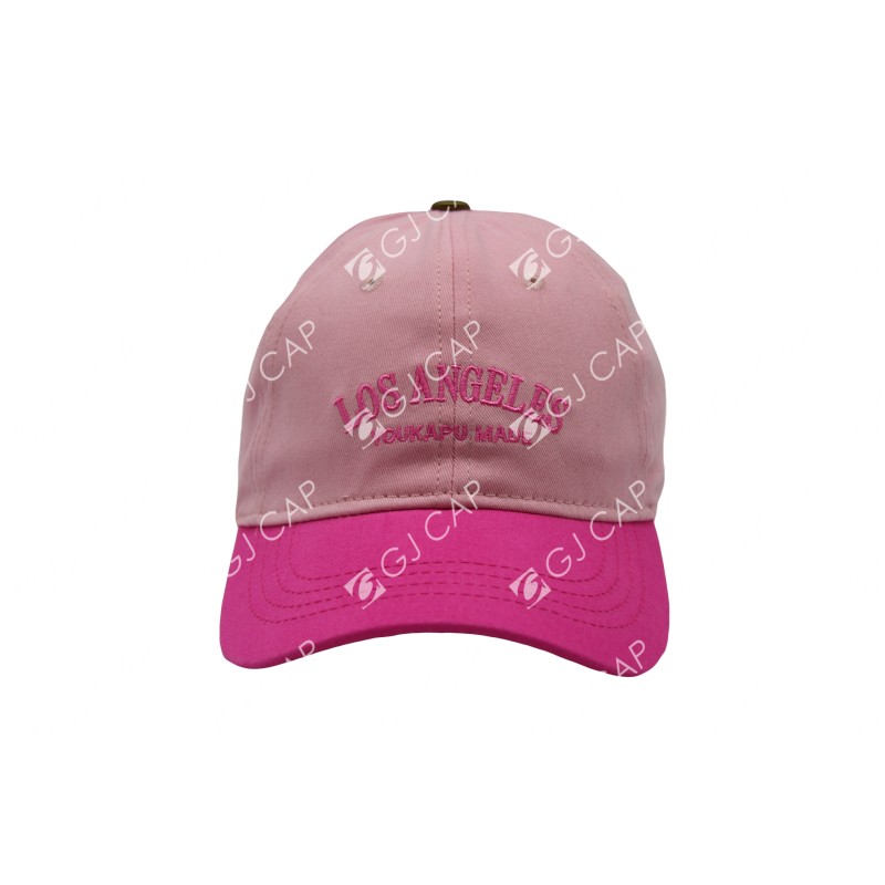 GORRA BORDADA DE ADULTO LOS ANGELES ROSA - GJ CAP S.A. de C.V.